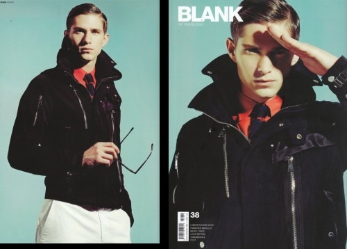 Brian Davenport Geeks Out in Blank Magazine | Homotography